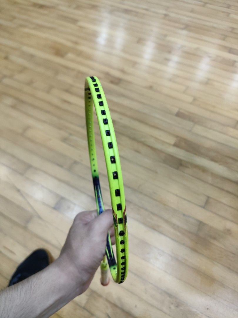 Li-ning aeronaut 9000D badminton racket, Sports Equipment, Sports ...