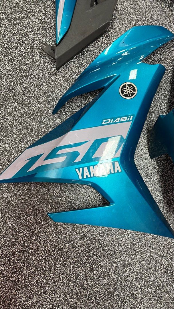 Y15zr sniper v1 Cyan coverset, Motorcycles, Motorcycle Accessories on ...