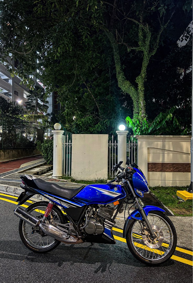 Yamaha Rxz, Motorcycles, Motorcycles for Sale, Class 2B on Carousell