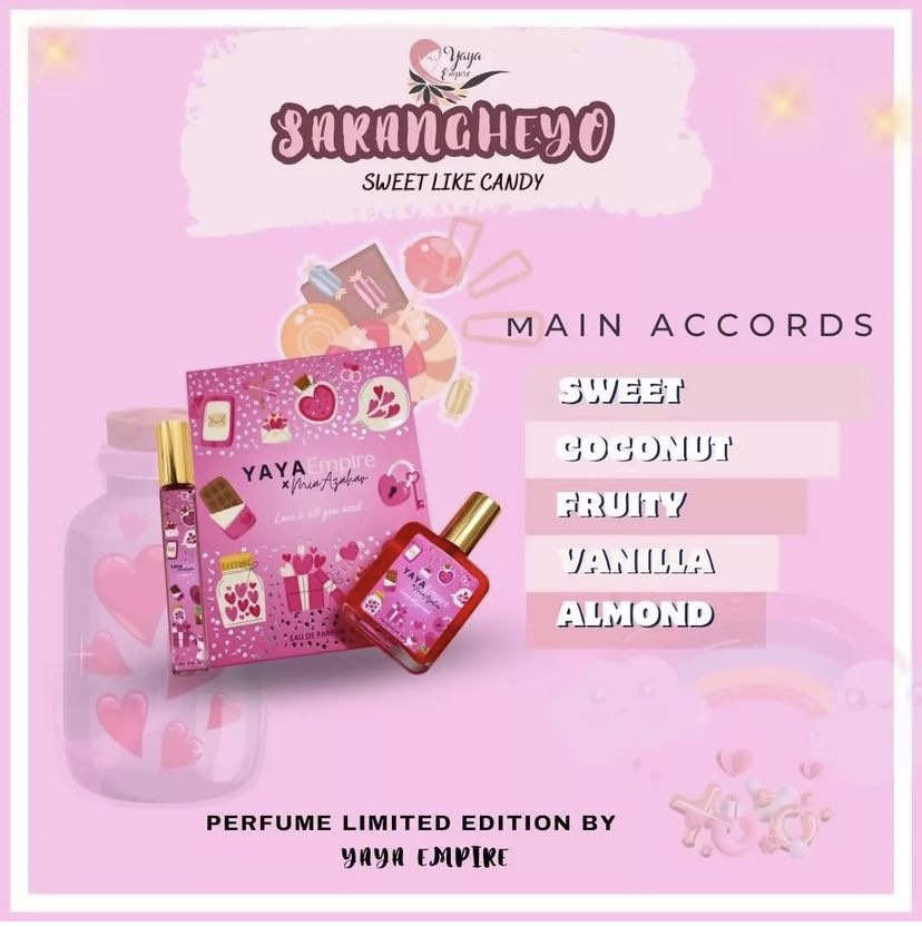 Yaya empire perfume saranghaeyo 10 ml, Beauty & Personal Care ...