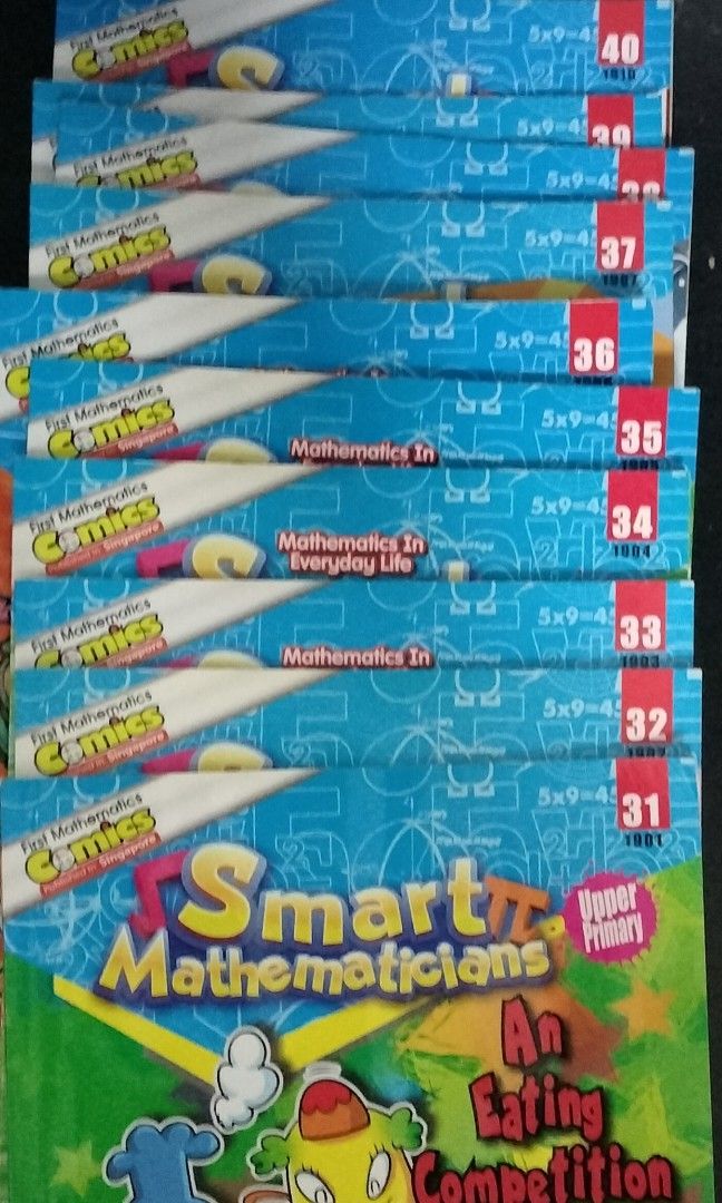 Young Scientists Level 4 full set and smart mathematician full set no cardboard, Hobbies & Toys ...