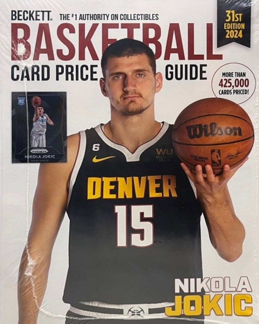2024 NBA 年鑑 Card Price Guide 31st Edition, 興趣及遊戲, 書本 & 文具, 雜誌及其他 ...