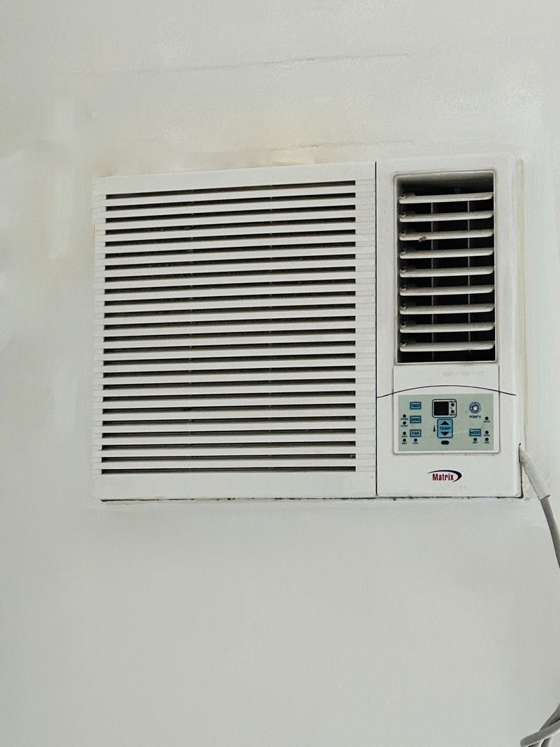 2 Aircons - Matrix 1.0 HP and Chigo 0.8, TV & Home Appliances, Air ...