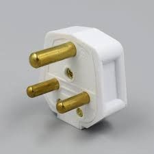 3pin round plug socket, TV & Home Appliances, Electrical, Adaptors ...