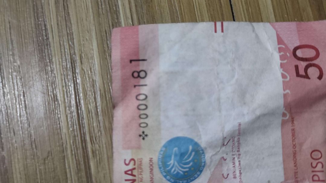 50 pesos year 2022 Philippine banknote (star note serial), Hobbies ...