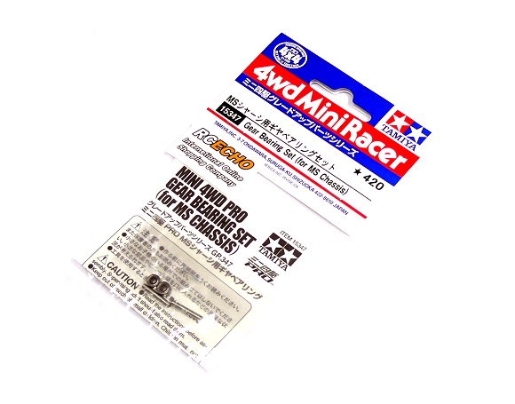 田宮迷你四驅車零件 TAMIYA 15347 Mini 4WD Model Racing Gear Bearing Set (for MS ...