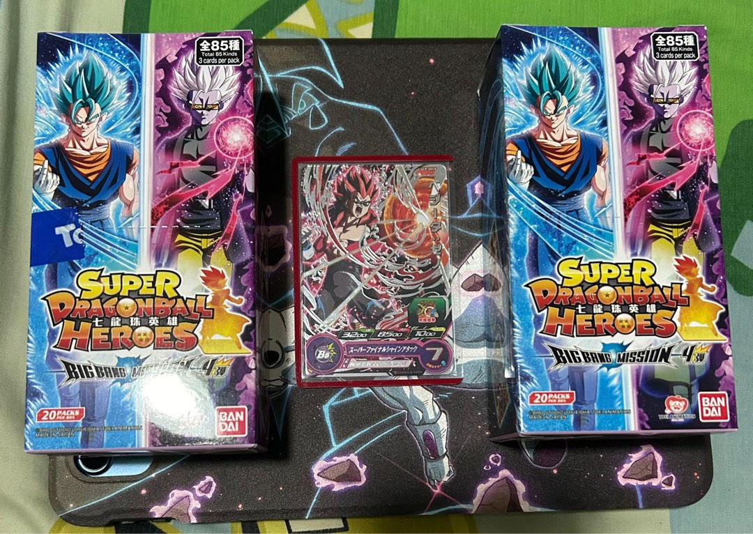 七龍珠英雄 UMT 1-12彈 / BMT 1-4彈 / Selection Pack/ GCP/ SEC 隱藏 4星 / CP /1-3 星 SDBH, 興趣及遊戲, 玩具 & 遊戲類 ...