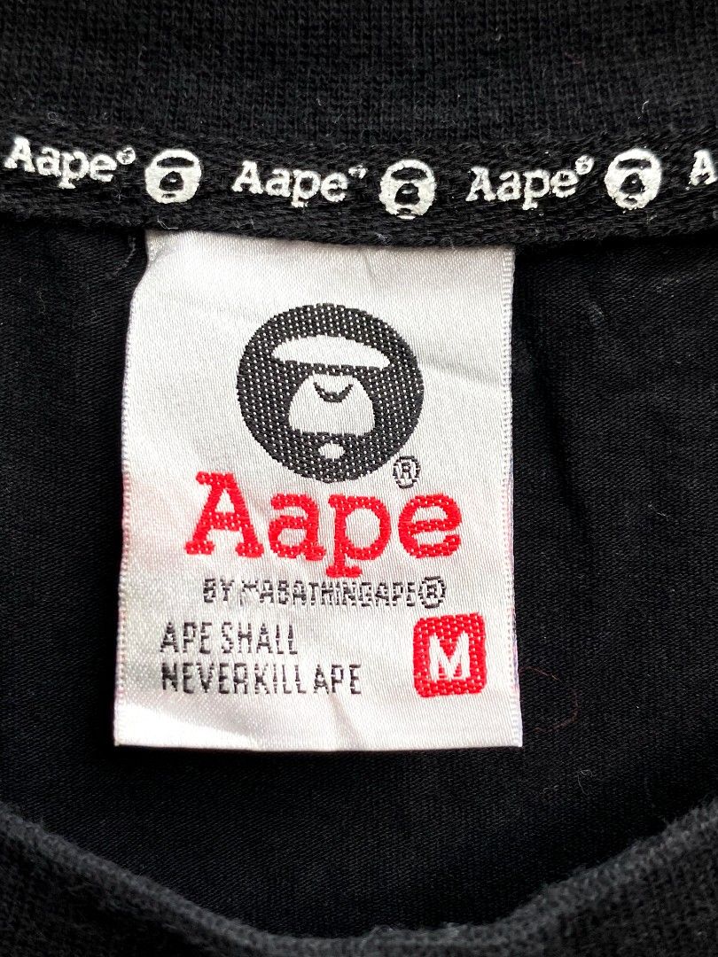 AAPE By A Bathing Ape Gold Skull, Men's Fashion, Tops & Sets, Tshirts ...