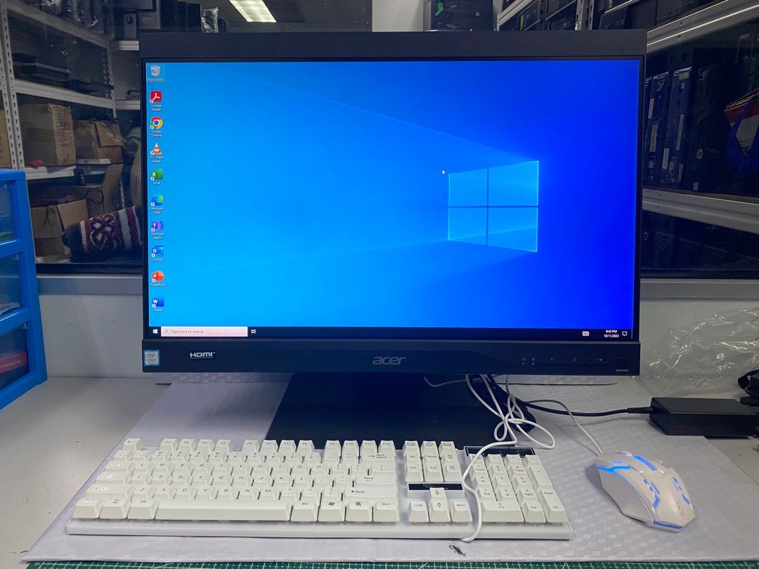 Acer Veriton All in One AIO PC Desktop i5 8th Gen 8GB RAM 1TB HDD SSD ...