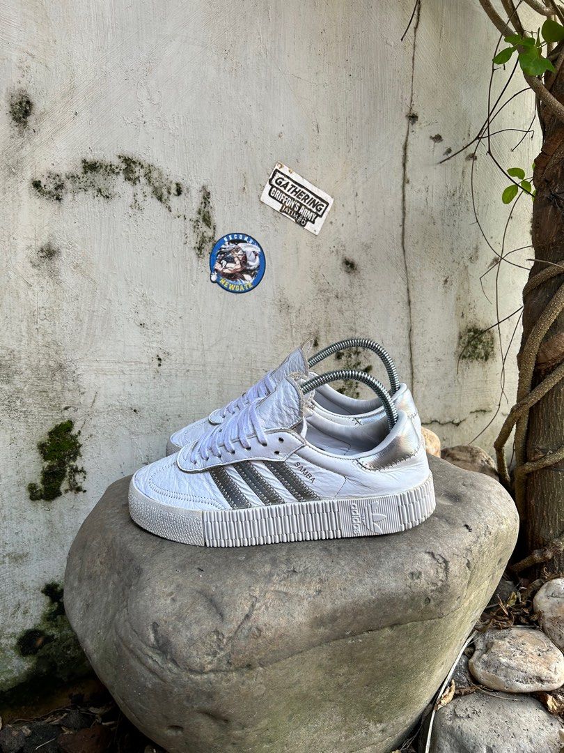 Adidas Samba Rose, Fesyen Wanita, Sepatu di Carousell