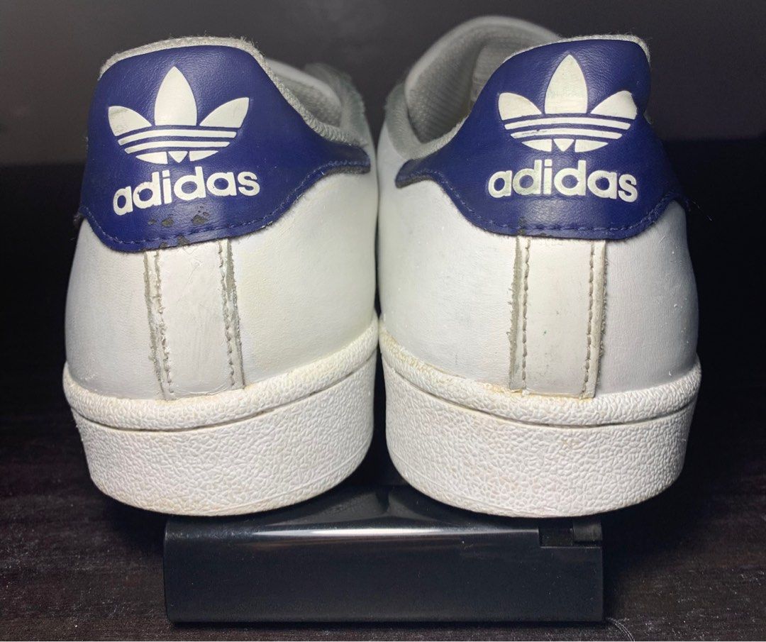 Adidas Superstar Red Blue Stripes, Men's Fashion, Footwear, Sneakers on ...