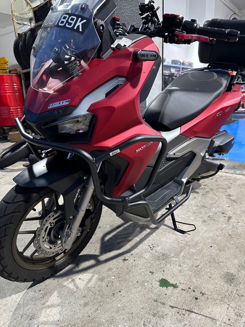 ADV160 GIVI CRASH BAR FAIRING GUARD HONDA, Motorcycles, Motorcycle ...