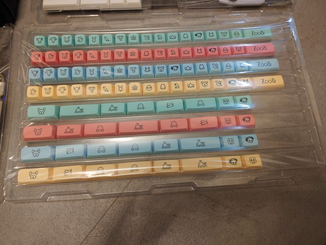 Akko MDA profile Cream keycaps, Computers & Tech, Parts & Accessories ...