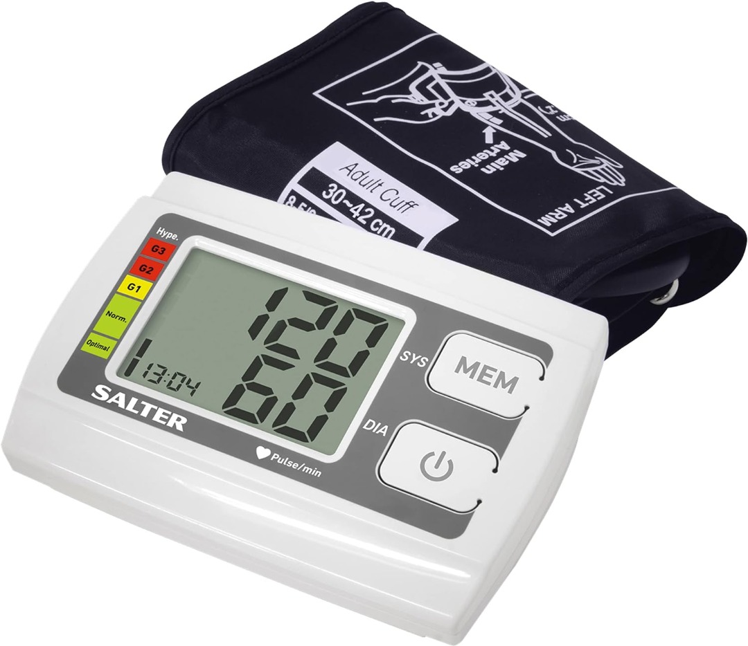 alter BPA-9200-GB Automatic Arm Blood Pressure Monitor, Oscillometric ...