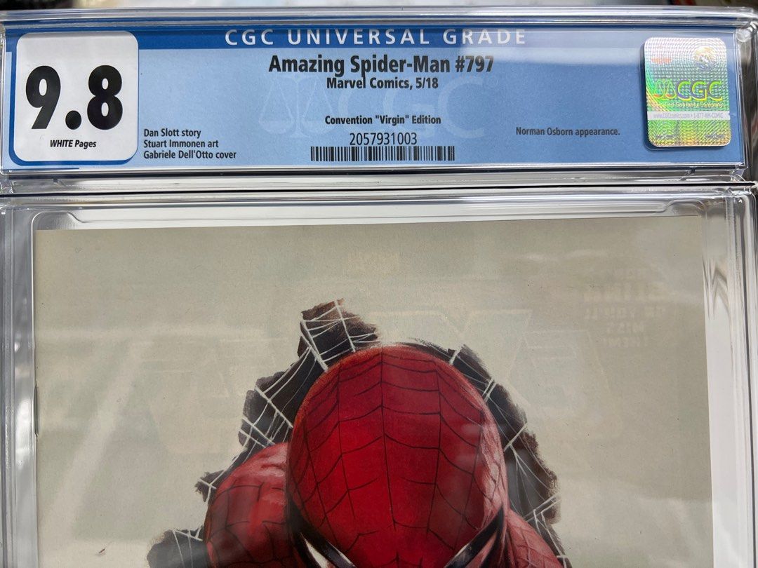 Amazing Spiderman #797 CGC Slab, Hobbies & Toys, Books & Magazines ...
