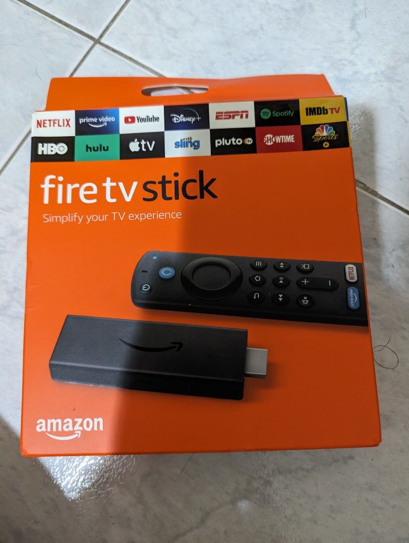 Amazon fire tv stick (3rd Gen), TV & Home Appliances, TV ...