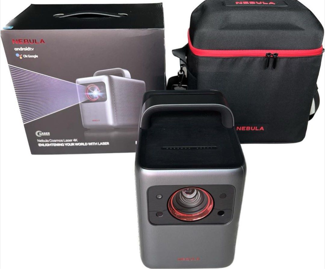 Anker Nebula Cosmos Laser 4K Projector with built in Dolby Audio ...