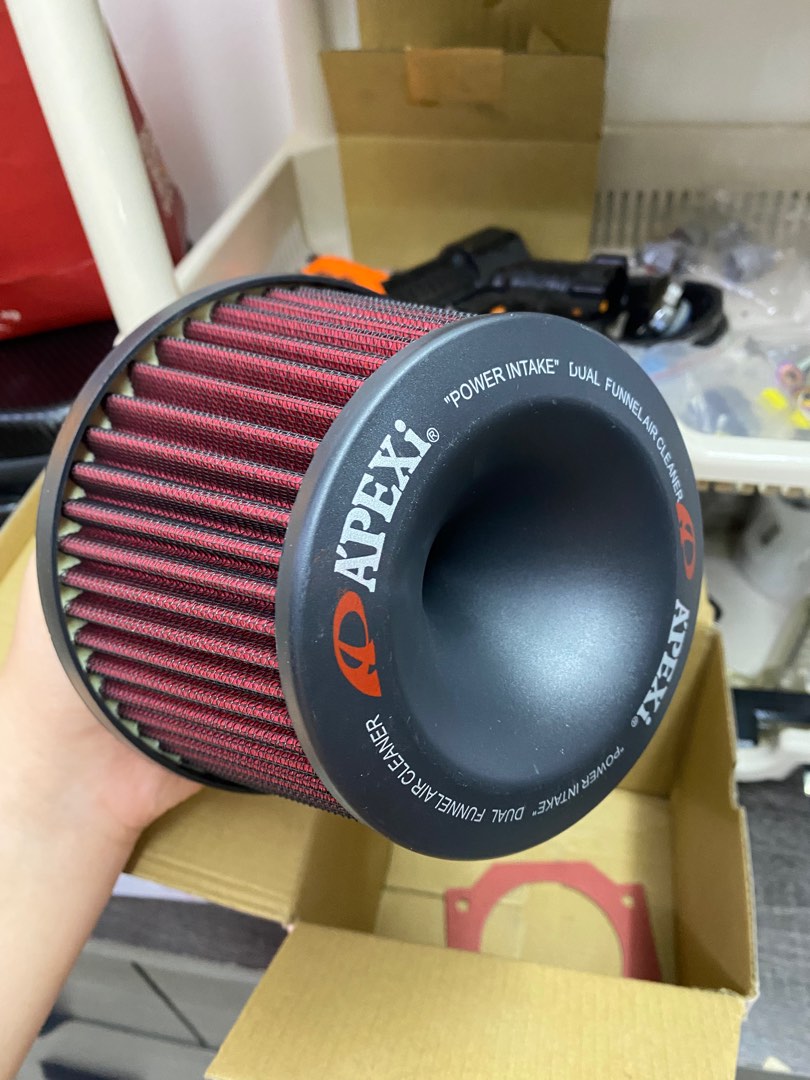 Apexi 3 inch cone intake, Car Accessories, Accessories on Carousell