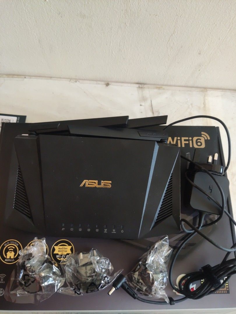 Asus 3000 WiFi 6 Router, Computers & Tech, Parts & Accessories ...