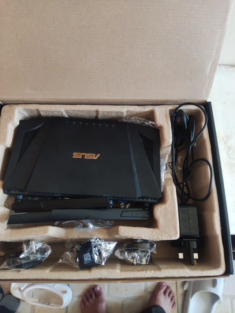 Asus 3000 WiFi 6 Router, Computers & Tech, Parts & Accessories ...
