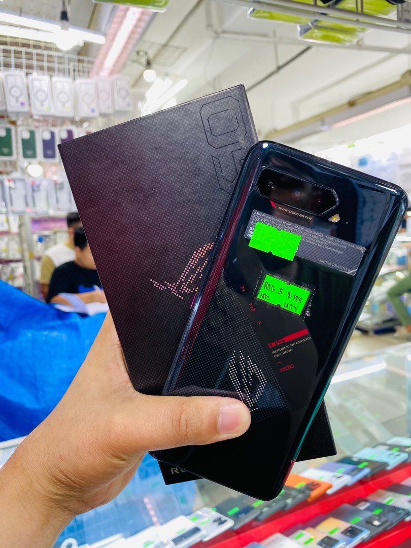 ASUS ROG PHONE 5 8/128GB SLIGHTLY USED, Mobile Phones & Gadgets, Mobile ...