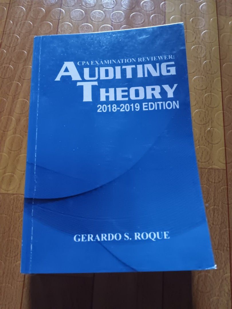Auditing Theory by Roque, Hobbies & Toys, Books & Magazines, Textbooks ...