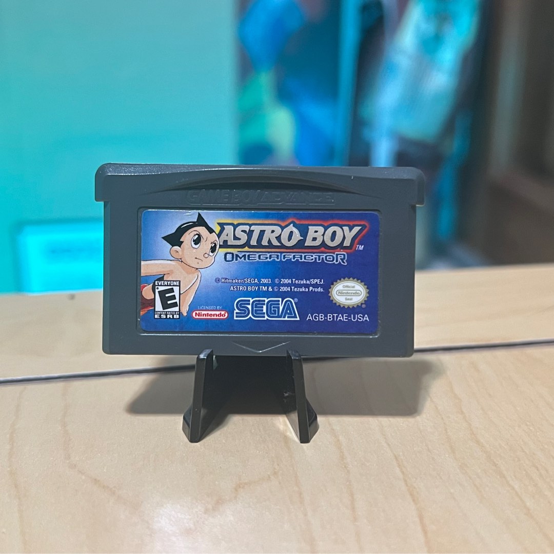 Authentic Astroboy Omega factor for Nintendo Gameboy advance, Video ...