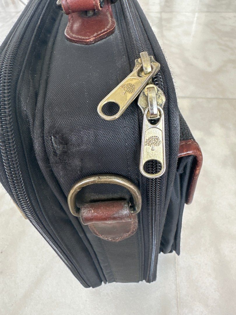 Authentic Mulberry vintage laptop bag, briefcase, Men's Fashion, Bags ...