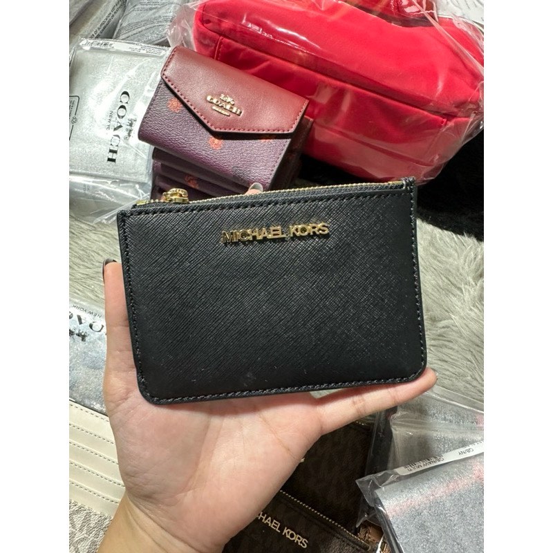 AUTHENTIC/ORIGINAL Michael Kors MK Jet Set Travel Small Coin Pouch ID ...