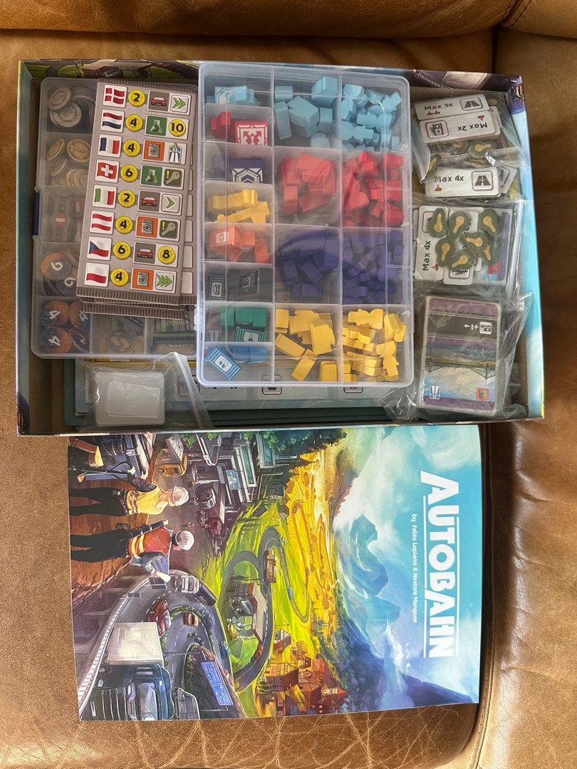 Autobahn board game, Hobbies & Toys, Toys & Games on Carousell