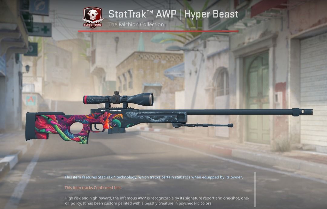 *ST* AWP Hyper Beast (Factory New) | CS2 CSGO, Video Gaming, Gaming ...