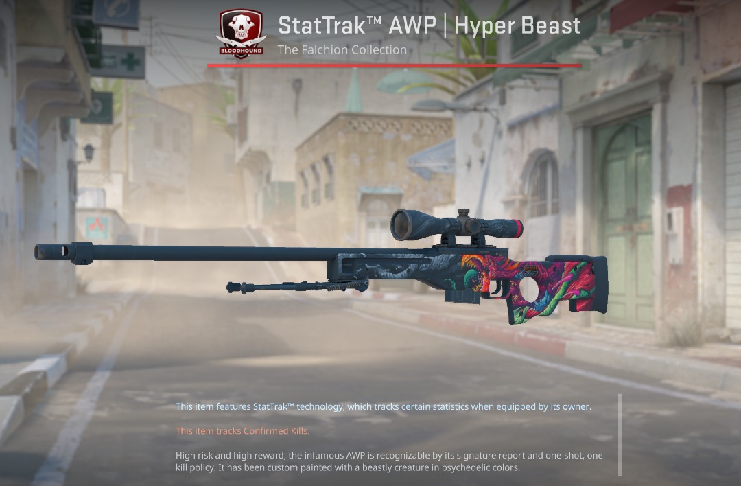*ST* AWP Hyper Beast (Factory New) | CS2 CSGO, Video Gaming, Gaming ...