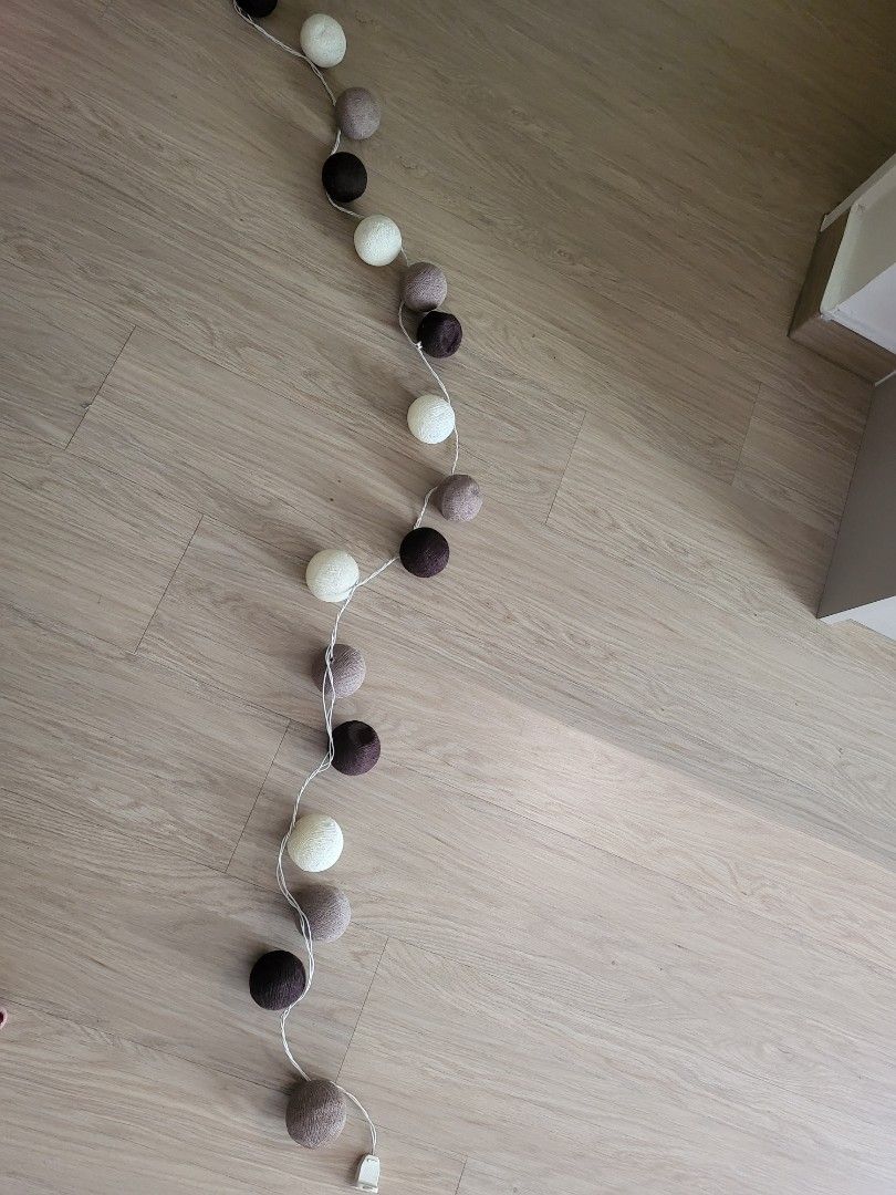 Ball fairy lights, Furniture & Home Living, Home Decor, Other Home ...