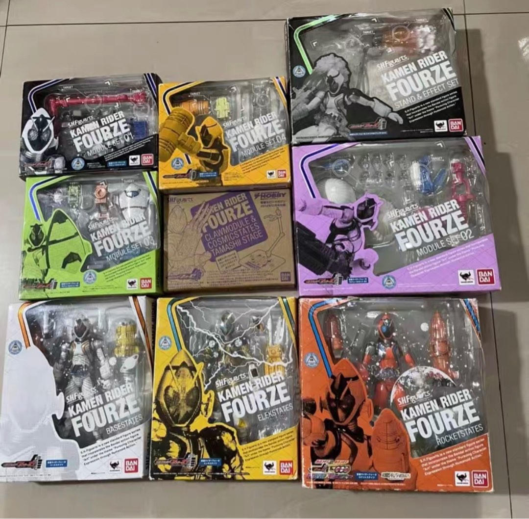 BANDAI S.H.FIGUARTS SHF KAMEN RIDER FOURZE SERIES FIGURE, Hobbies ...