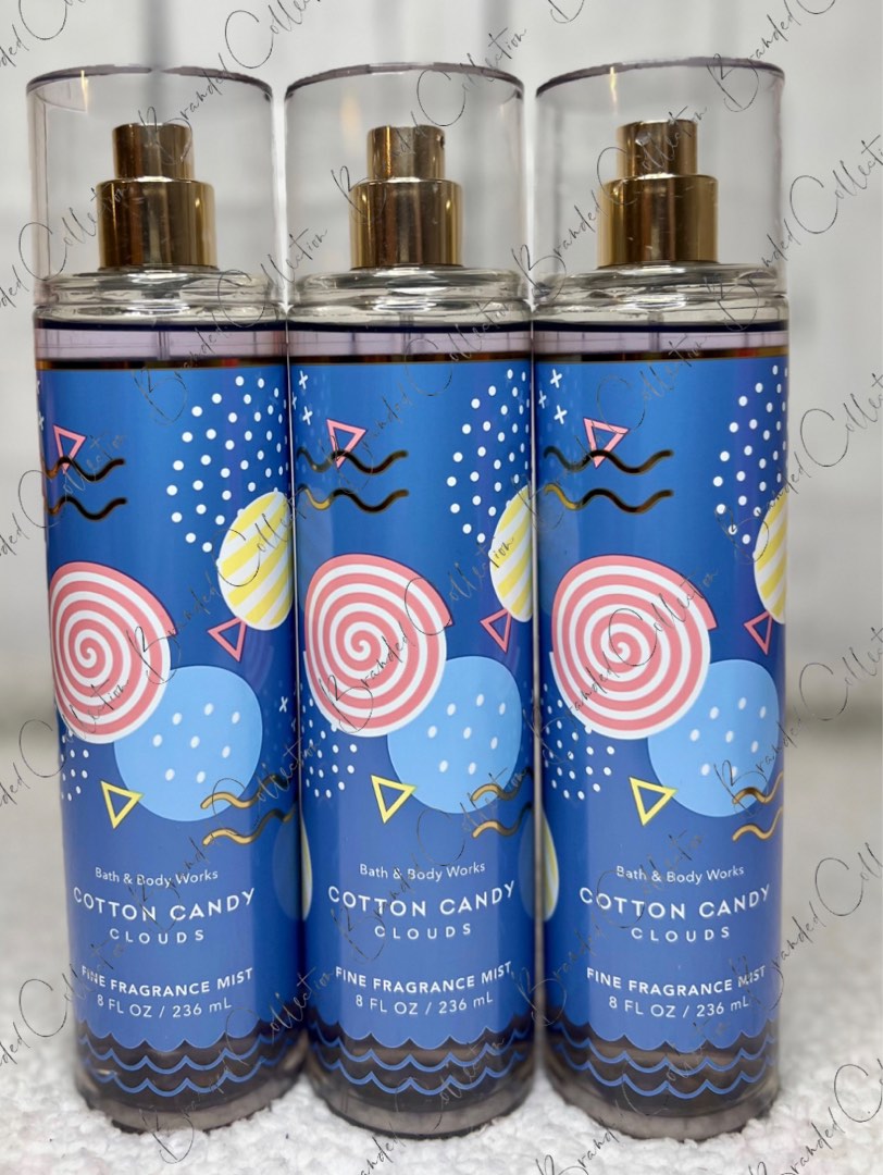 Bath & Body Works Cotton Candy Clouds Mist, Beauty & Personal Care ...