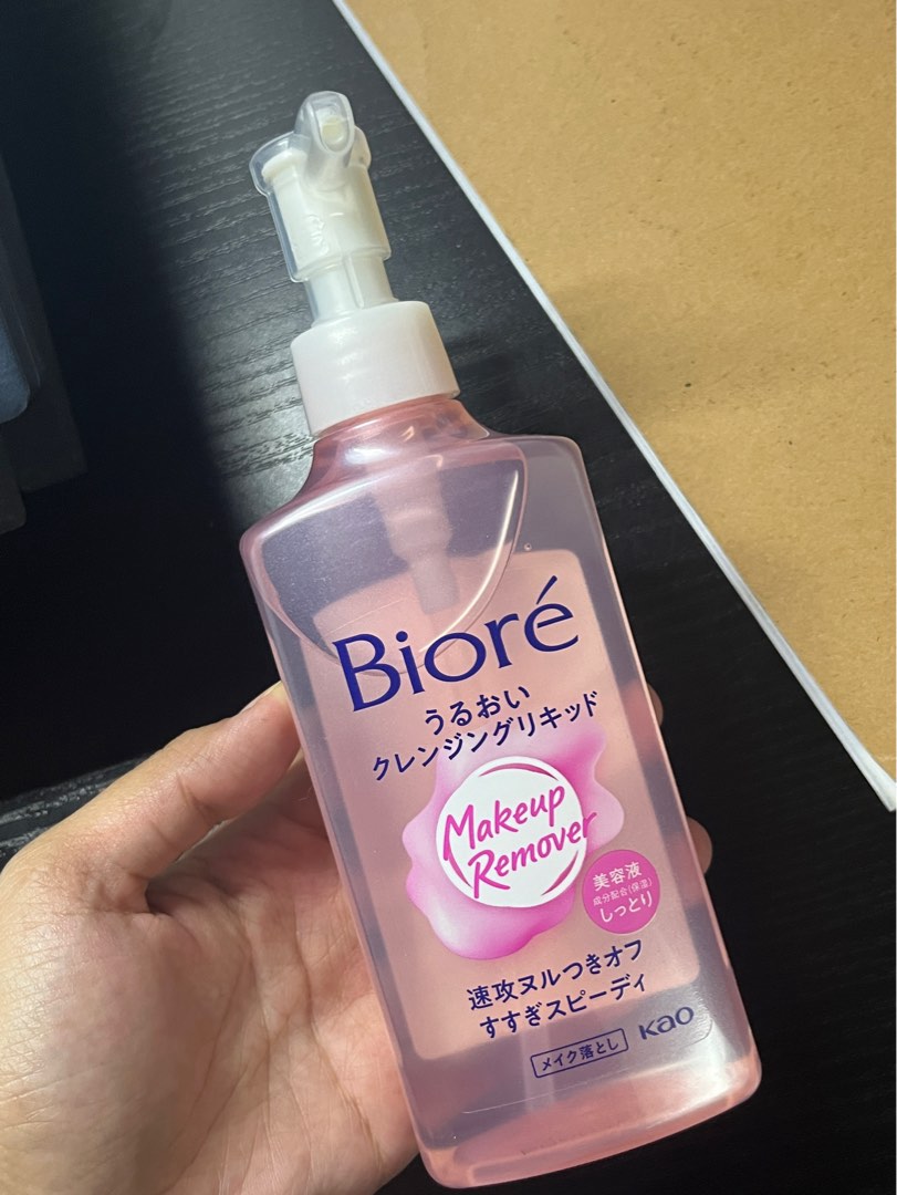 BIORE Makeup Remover / Pink, Beauty & Personal Care, Face, Face Care on ...