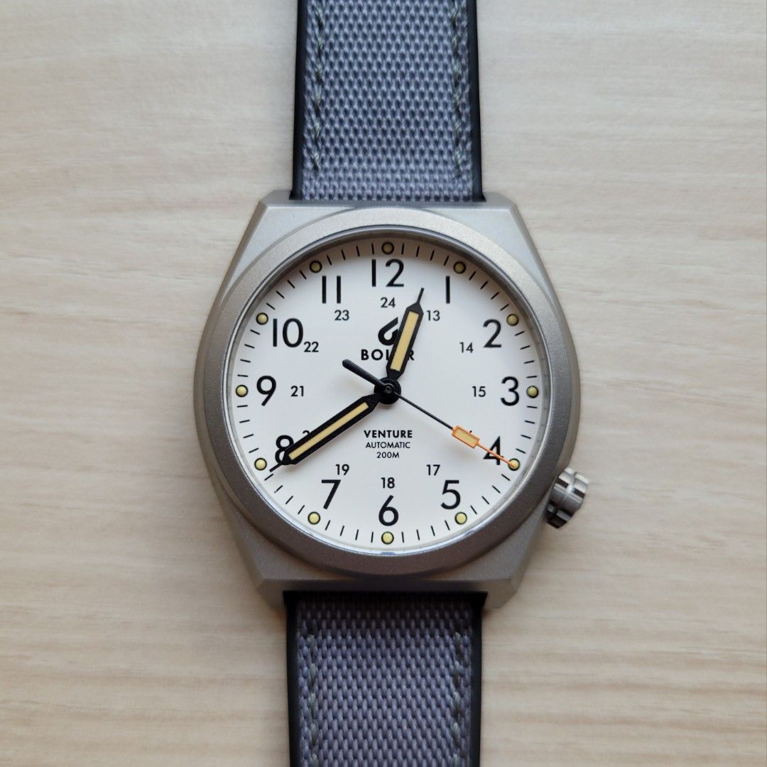 BOLDR Venture Sand Storm (white dial), Luxury, Watches on Carousell