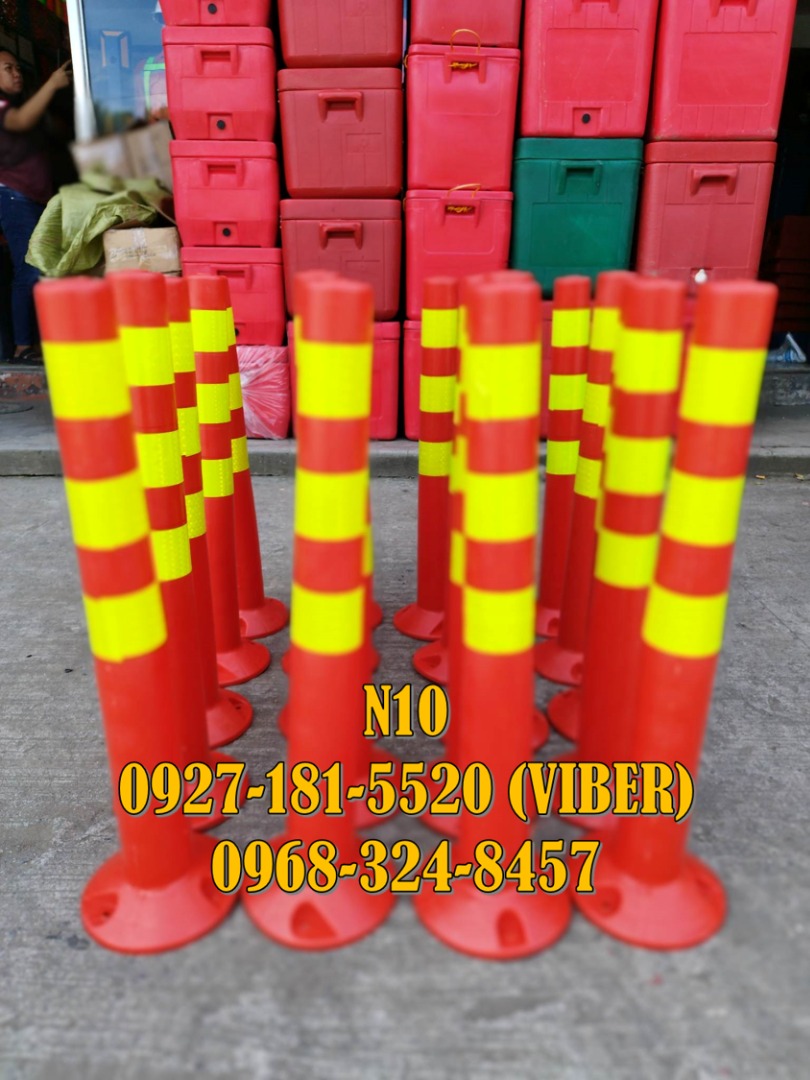 bollard post plastic pvc, Commercial & Industrial, Construction ...