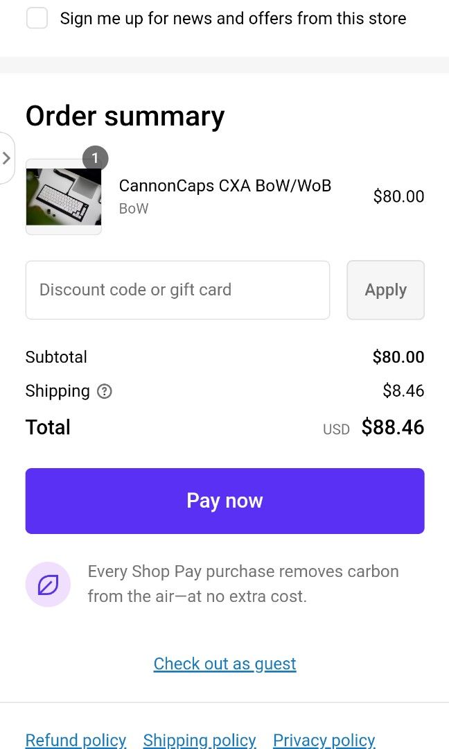 BOW Cannonkeys CXA profile keycaps, Computers & Tech, Parts ...