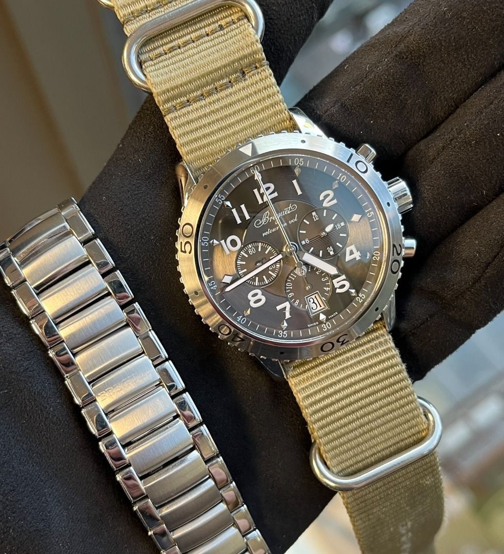 Breguet Type XXI Flyback Chronograph 3810ST, Men's Fashion, Watches ...