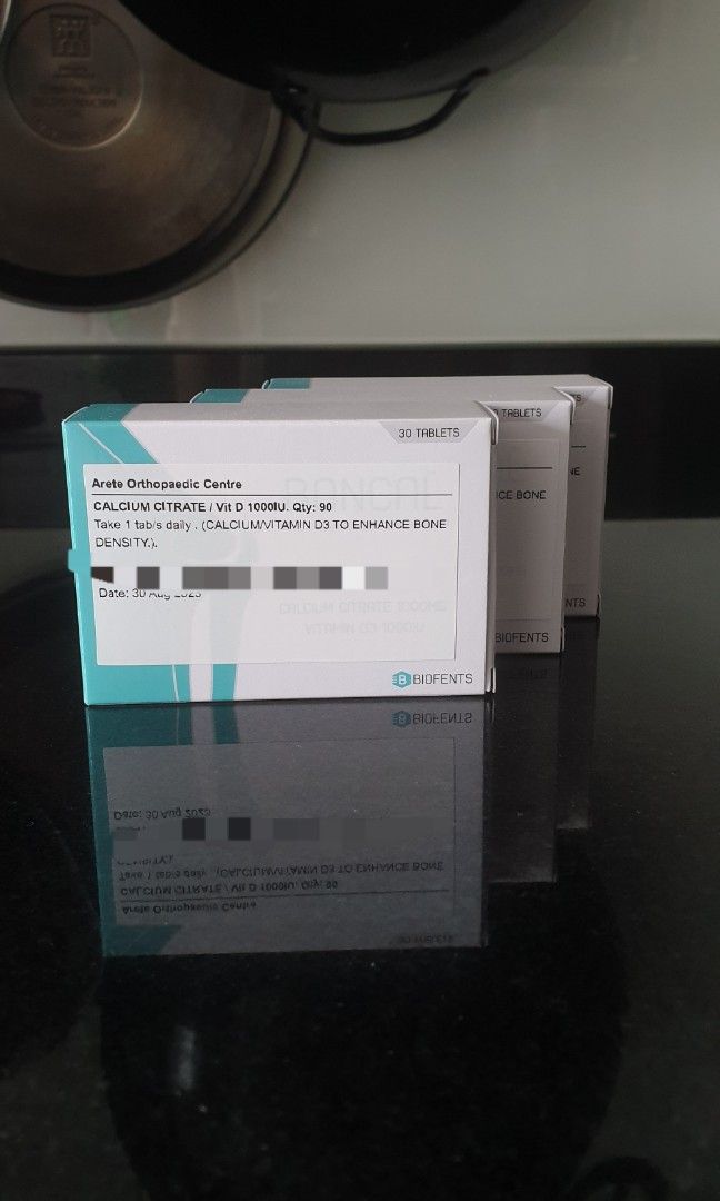 Calcium Citrate - Boncal, Health & Nutrition, Health Supplements ...