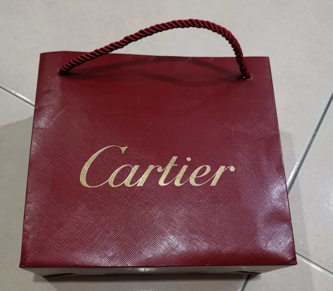 Cartier Paper Bag, Women's Fashion, Bags & Wallets, Tote Bags on Carousell