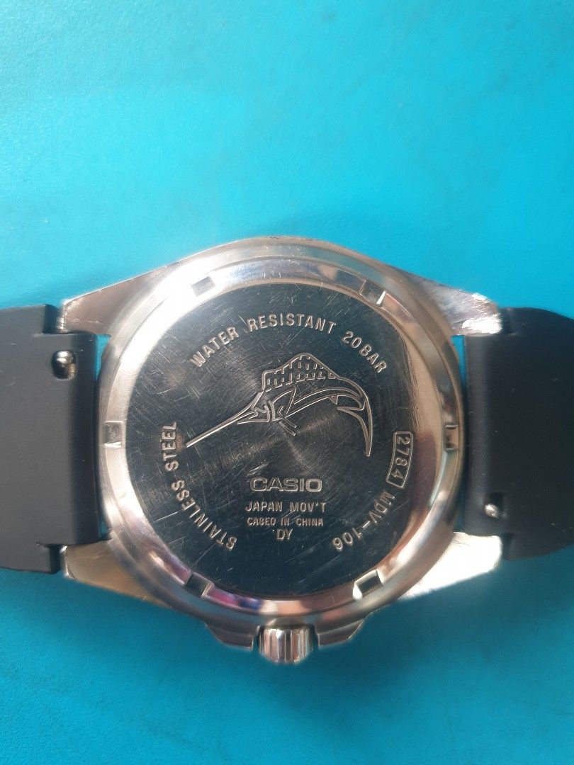 Casio Duro Black Marlin, Men's Fashion, Watches & Accessories, Watches ...