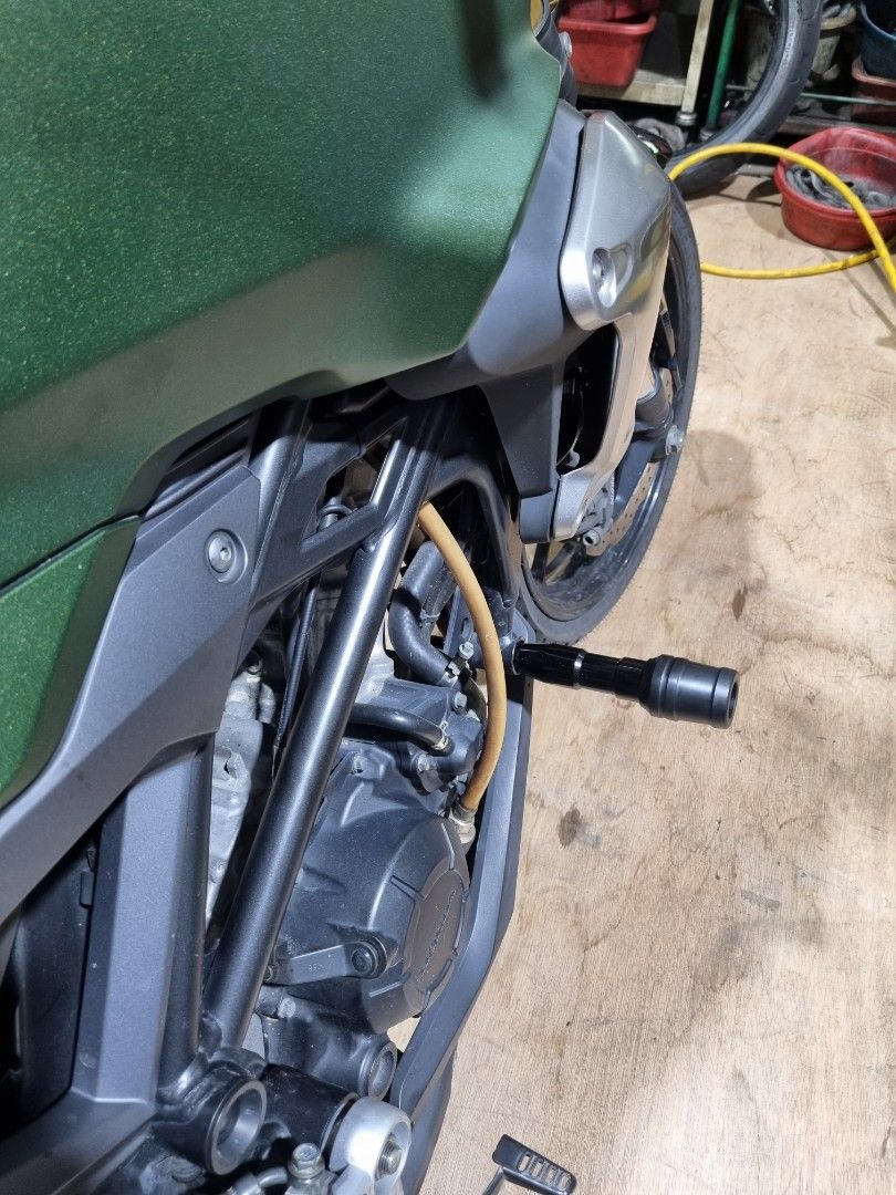 CB150R Frame Slider, Motorcycles, Motorcycle Accessories on Carousell