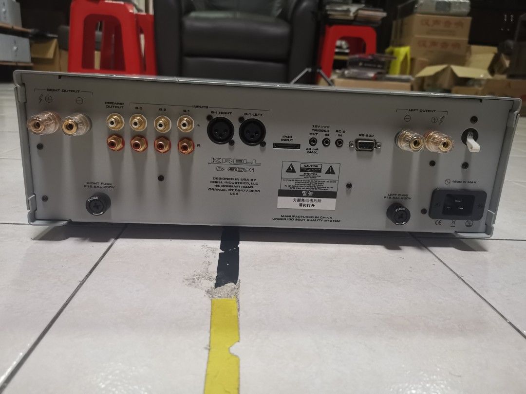 CD KRELL S-550I HI-END INTEGRATED AMPLIFIER, Audio, Soundbars, Speakers ...