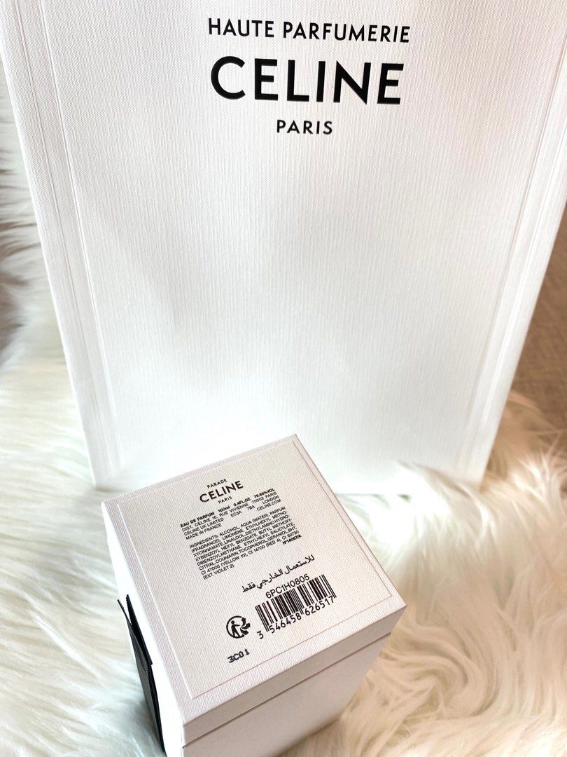 Celine Authentic Perfume Box with Paper Bag, Beauty & Personal Care ...