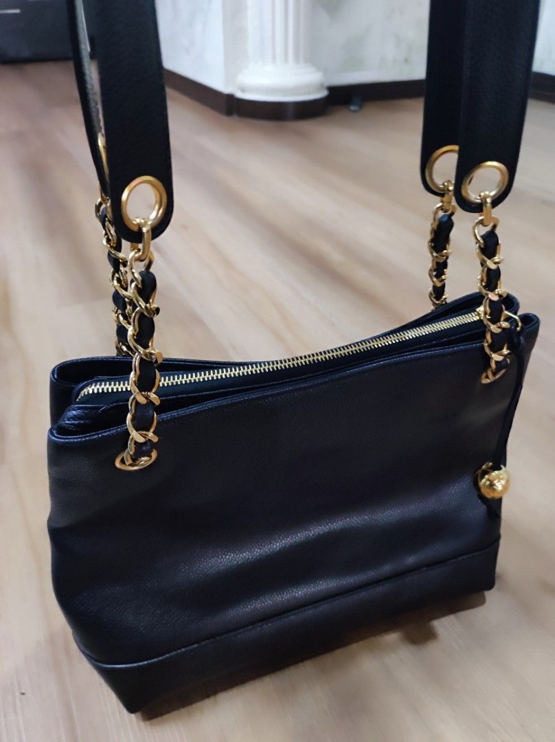 Chanel caviar leather timeless tote bag, Luxury, Bags & Wallets on ...