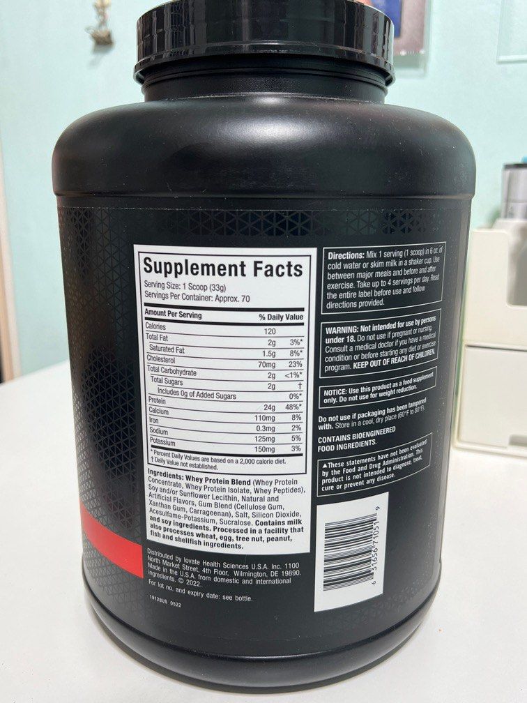 CHEAPEST Muscletech Nitro Tech 5lbs, Health & Nutrition, Health ...