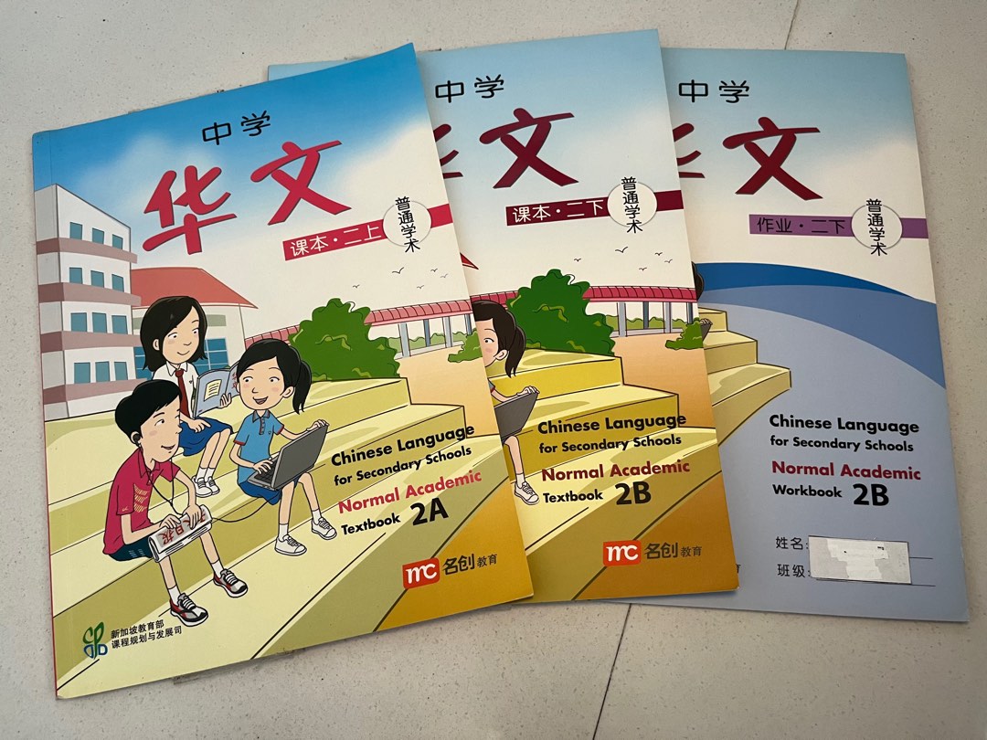 Chinese textbooks and workbook 2A and 2B(NA), Hobbies & Toys, Books ...