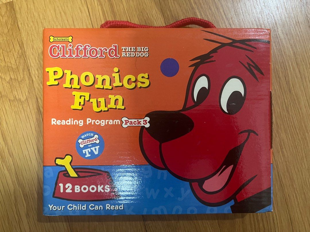 Clifford Phonics Fun Pack 3, Hobbies & Toys, Books & Magazines ...